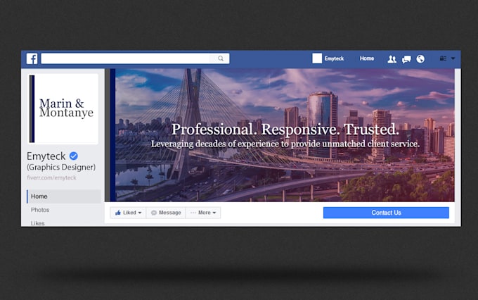 Design a facebook cover photo banner by Emyteck