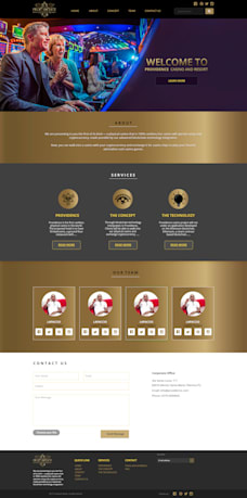 Design a awesome website psd template by Lapaccio