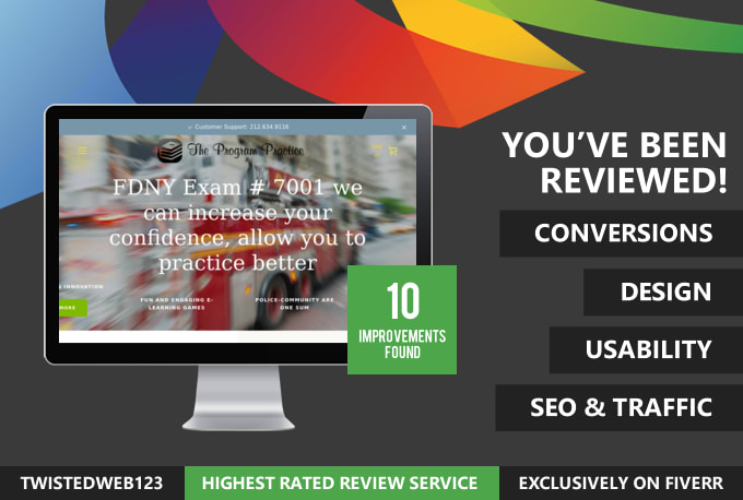 review and improve your website with 10 tips