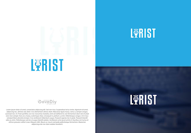 Design flat minimalist logo by Davediy