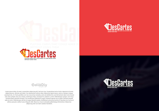 Design flat minimalist logo by Davediy