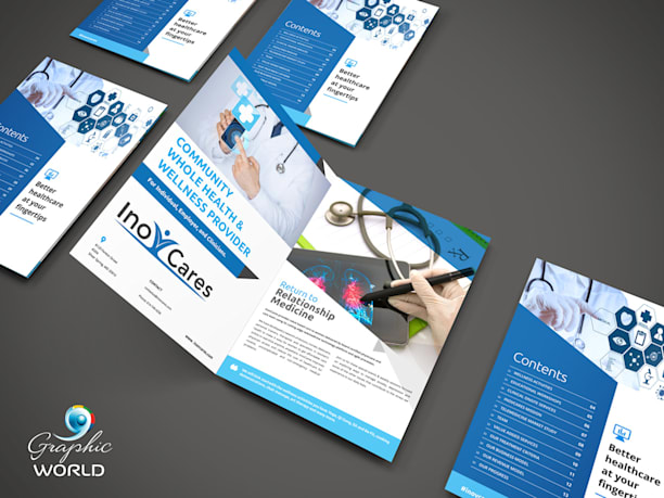 brochure, product insert, catalog, presentation