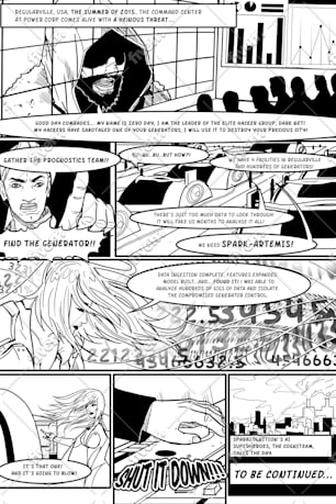 Draw a comics page of your story by Rossowinch