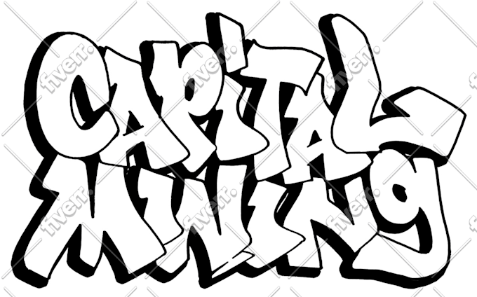 Draw your name in fresh original graffiti letters by Letmeblank