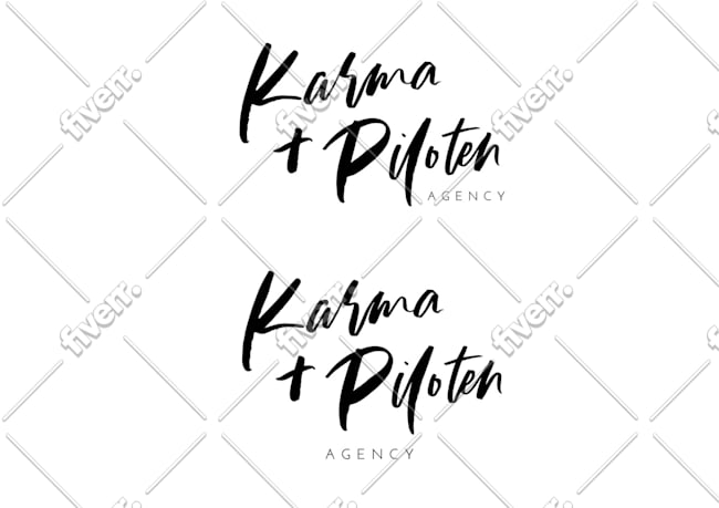 Design a handwritten script logo by Kimj_03