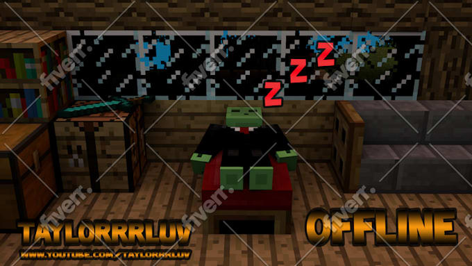 Create a youtube 3d minecraft thumbnail by Mobbinminecraft