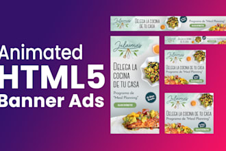 Animated banner ads services | Fiverr
