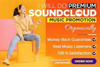 SoundCloud music promotion services | Fiverr