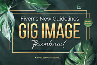Fiverr Gig image design services | Fiverr