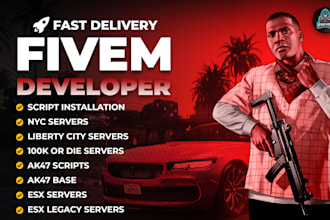 Développeur fivem | Trouvez les meilleurs services | Fiverr