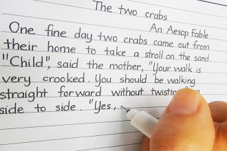 24 Best hand writing Services To Buy Online | Fiverr