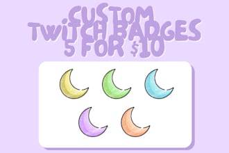 24 Best bit badges Services To Buy Online | Fiverr