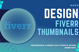 24 Best gig thumbnail Services To Buy Online | Fiverr