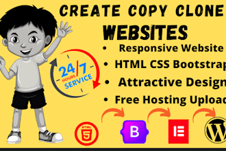 24 Best clone website Services To Buy Online | Fiverr