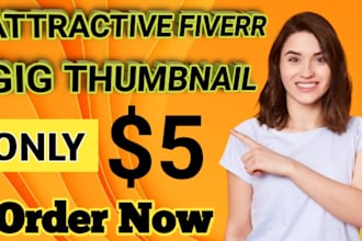24 Best Gig Thumbnail Services To Buy Online | Fiverr