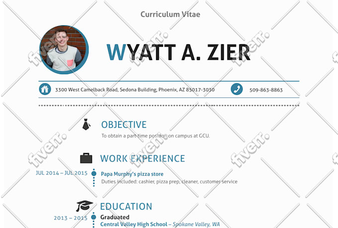 Rewrite resume, design resume, cv, cl, resume design and linkedin by ...