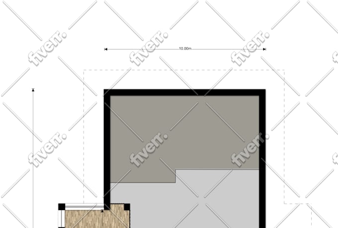 draw 2D and 3D floor plan with Floorplanner