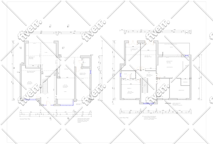 design your ARCHITECTURAL floor plan in AUTOCAD