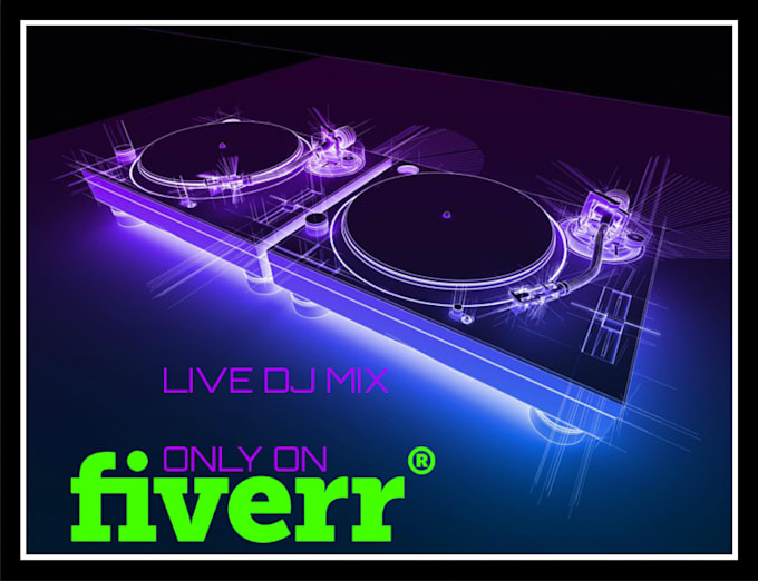 Create a live dj mix for your next event by Joefurnari | Fiverr