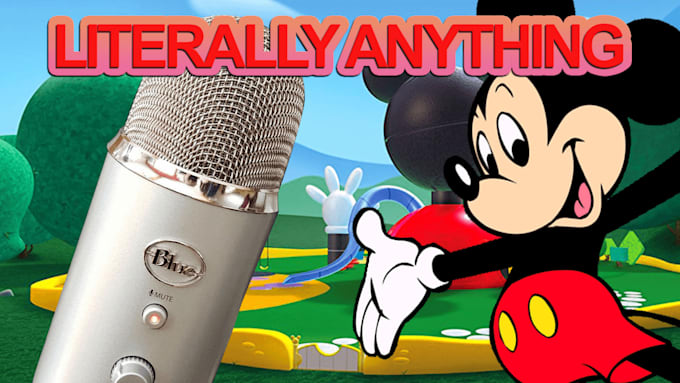 Say literally anything in a mickey mouse voice by Tristgreenhough | Fiverr