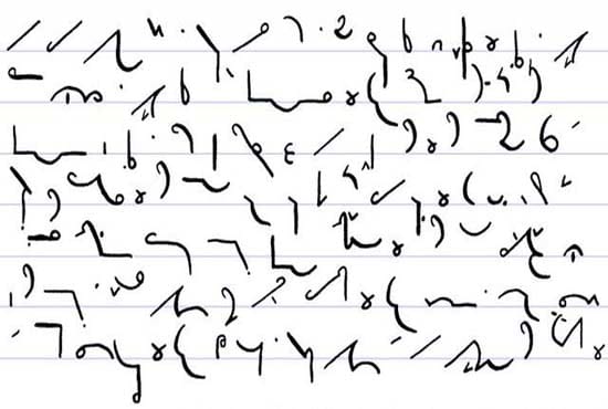 stenographer example