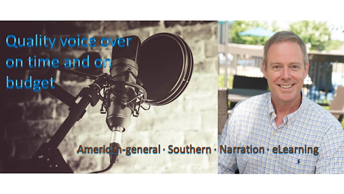 Produce quality narrative and elearning voice over by Budmilliganvo ...