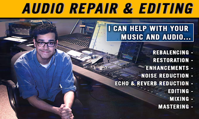 Repair, enhance, edit and denoise your audio quickly by Stevenjohnsound ...