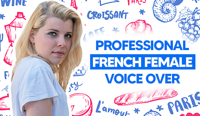Record a female french voice over and deliver it extra fast by ...