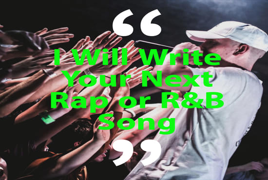 Professionally write your rap or rnb song by Howtoswag | Fiverr