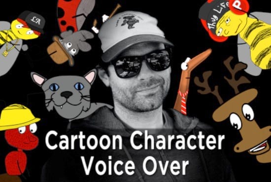 Record any cartoon character voice over by Patricktempest | Fiverr