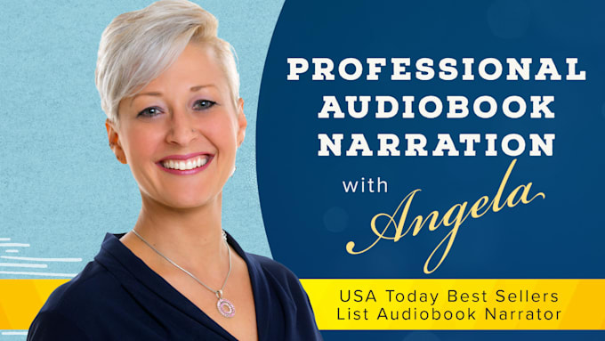 Professionally narrate your audiobook by Angelasays | Fiverr