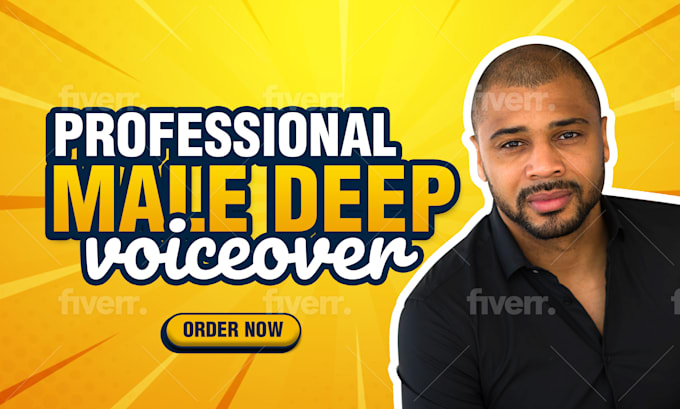 Record a professional male deep voice over by Ethansamuel141 | Fiverr