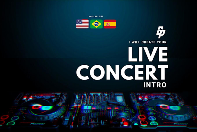 Create your live concert intro track by Platzerable | Fiverr