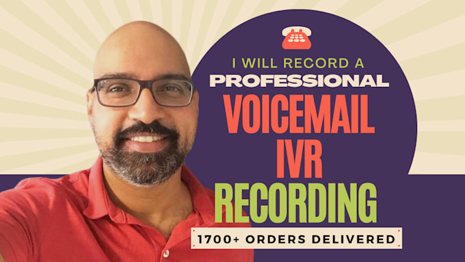 Record a professional voicemail recording by Britishvoiceart | Fiverr