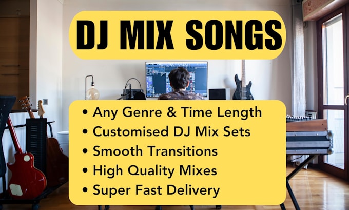 Create a custom dj mix set from your choice of songs by Mukeshchauha570 ...