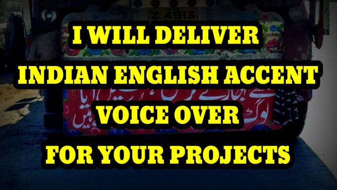 Deliver Indian English Accent Voice Over For You By Sheharyarray