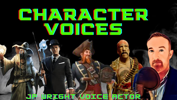 Voice over male character voices for video games and cartoon by ...