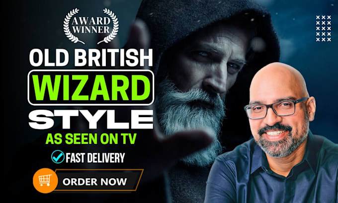 Record an old man voice over or old male british wizard styled voice by ...