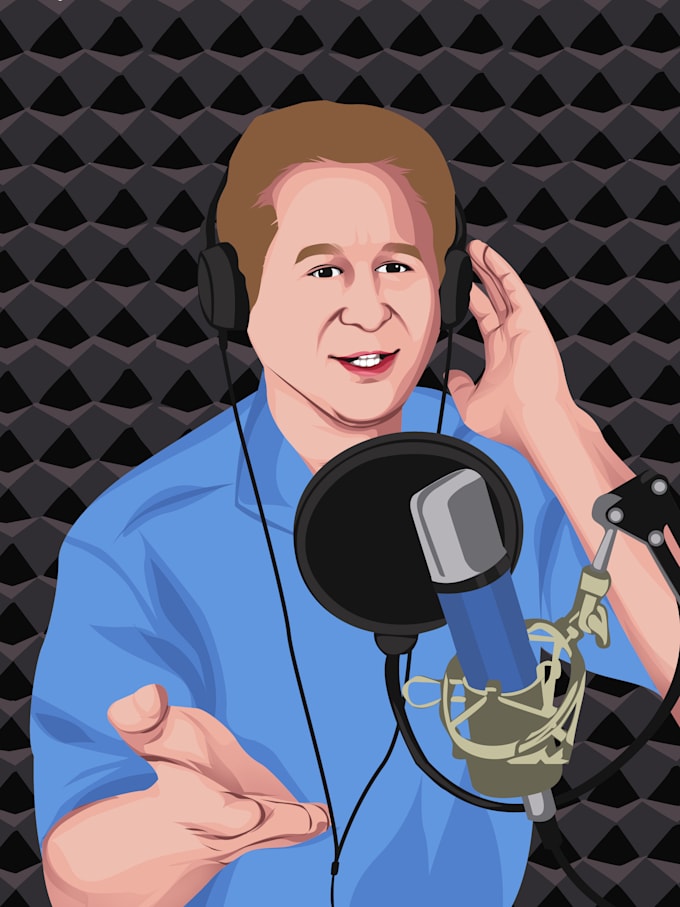 Record a professional male narration or animation voiceover by ...