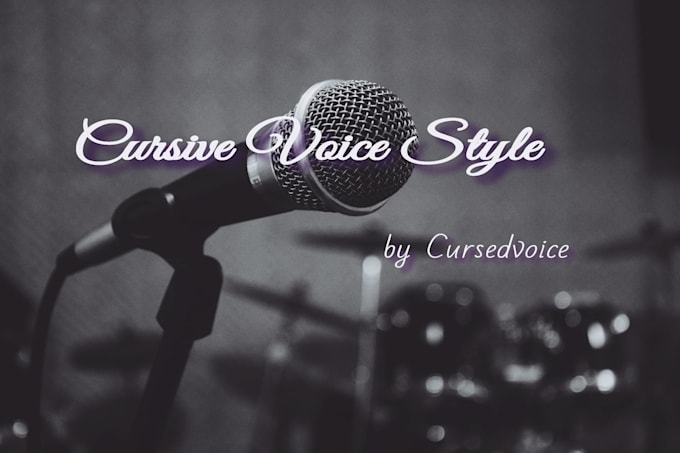 Voice lines and songs in the cursive style by Cursedvoice | Fiverr