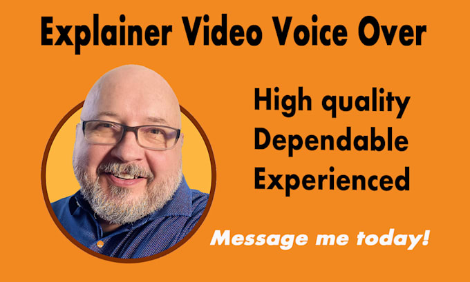 Record a professional explainer voice over for you by Dschoppa | Fiverr