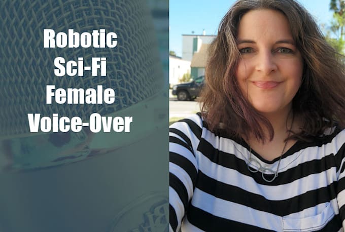 Record an american female robotic voice by Ravie13 | Fiverr