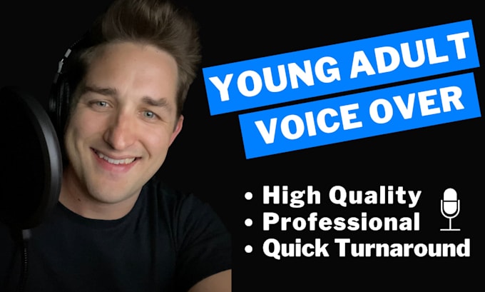 Record a pro young adult american male voice over by Blarock | Fiverr