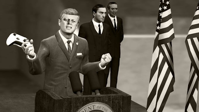 Be jfk for your message or script by Jam35var1ety | Fiverr