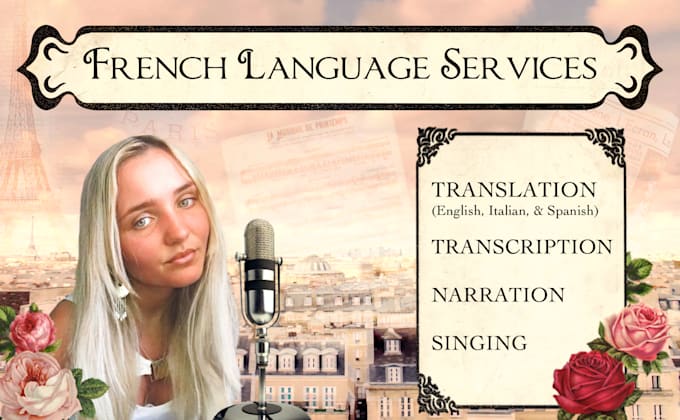 Do vocals and translations into english french italian german and ...