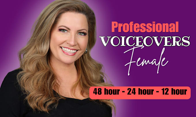 Record a female video narration or explainer voice over by Stefgallagher | Fiverr