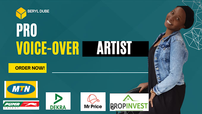 Record a professional female english voice over by Beryldube | Fiverr