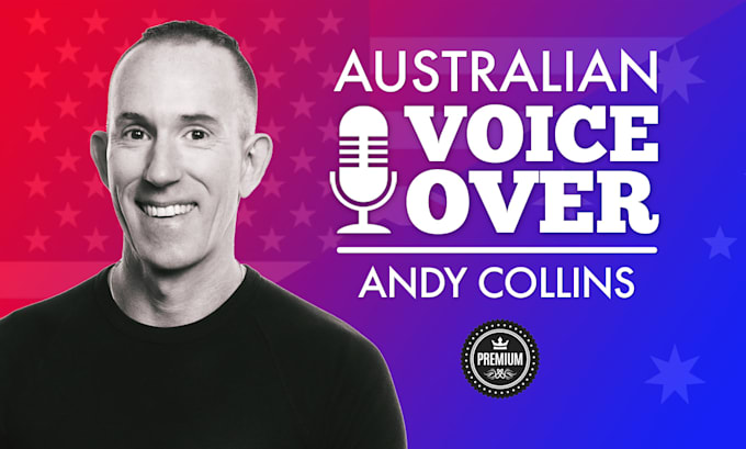 Replace american voice over with australian male professional by ...