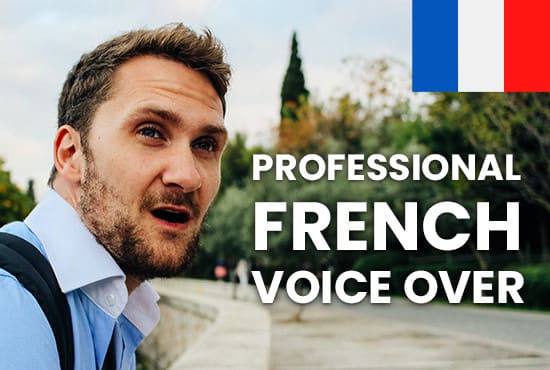 Record pro native french voice over by Jaymoulin | Fiverr