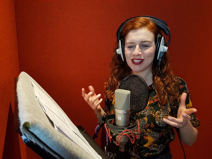Record a native london professional explainer voiceover by Rosie ...